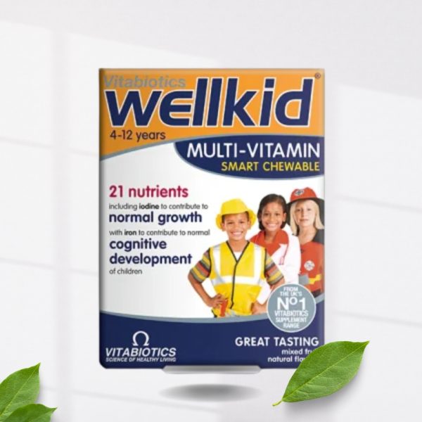 Vitabiotic Wellkid Chewable 30 tablet – Health Cave
