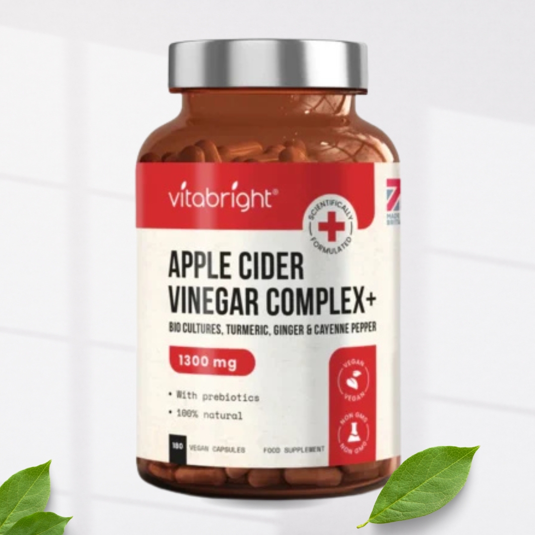 Vitabright Apple Cider Vinegar Complex 180 capsule – Health Cave